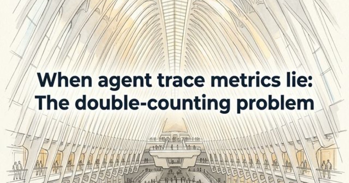 When agent trace metrics lie: the span tree double-counting problem ...